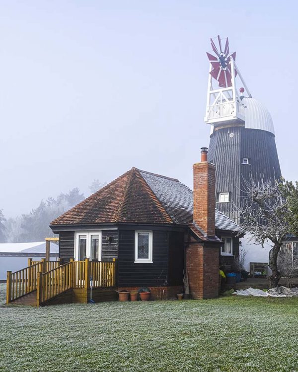 Smock Tower Mill Renovated with Country Colour - Osmo UK