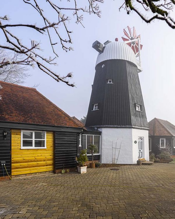 Smock Tower Mill Renovated with Country Colour - Osmo UK